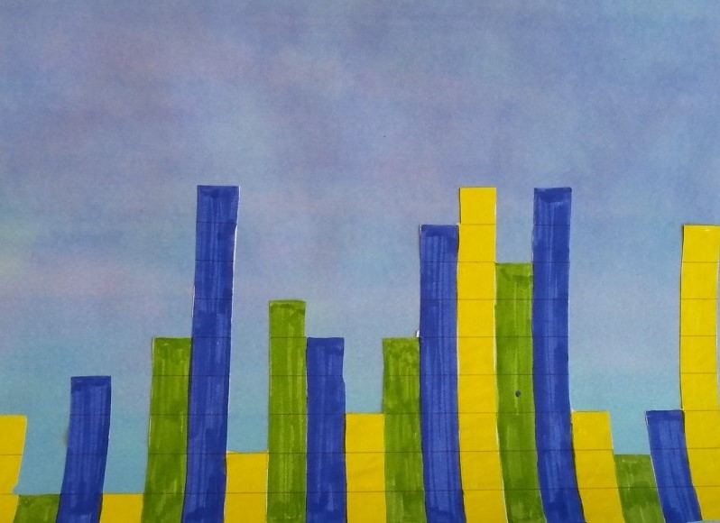 a faithful attempt: Pi (π) City Skyline