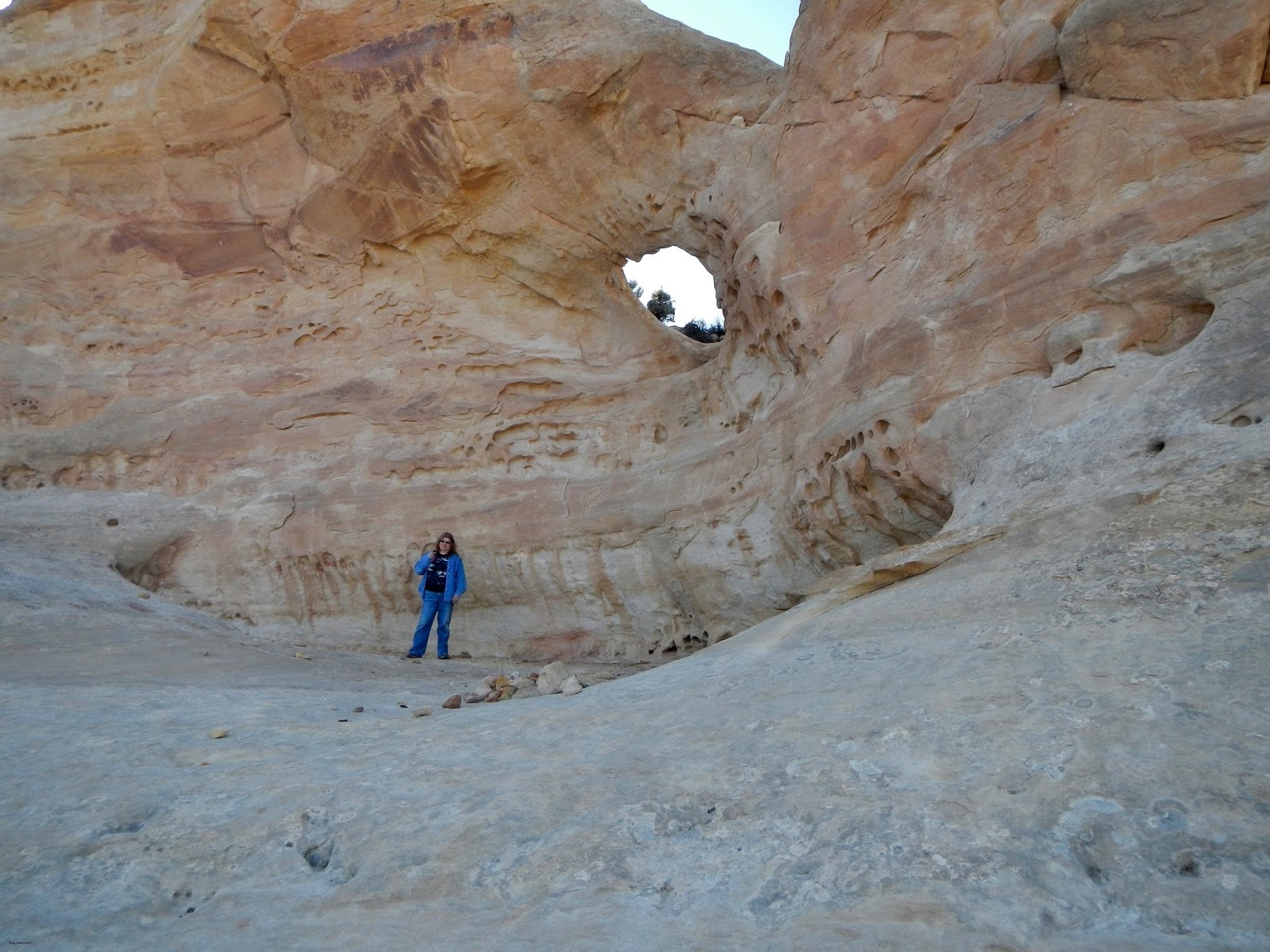 The Southwest Through Wide Brown Eyes: An Arch at George Rock.