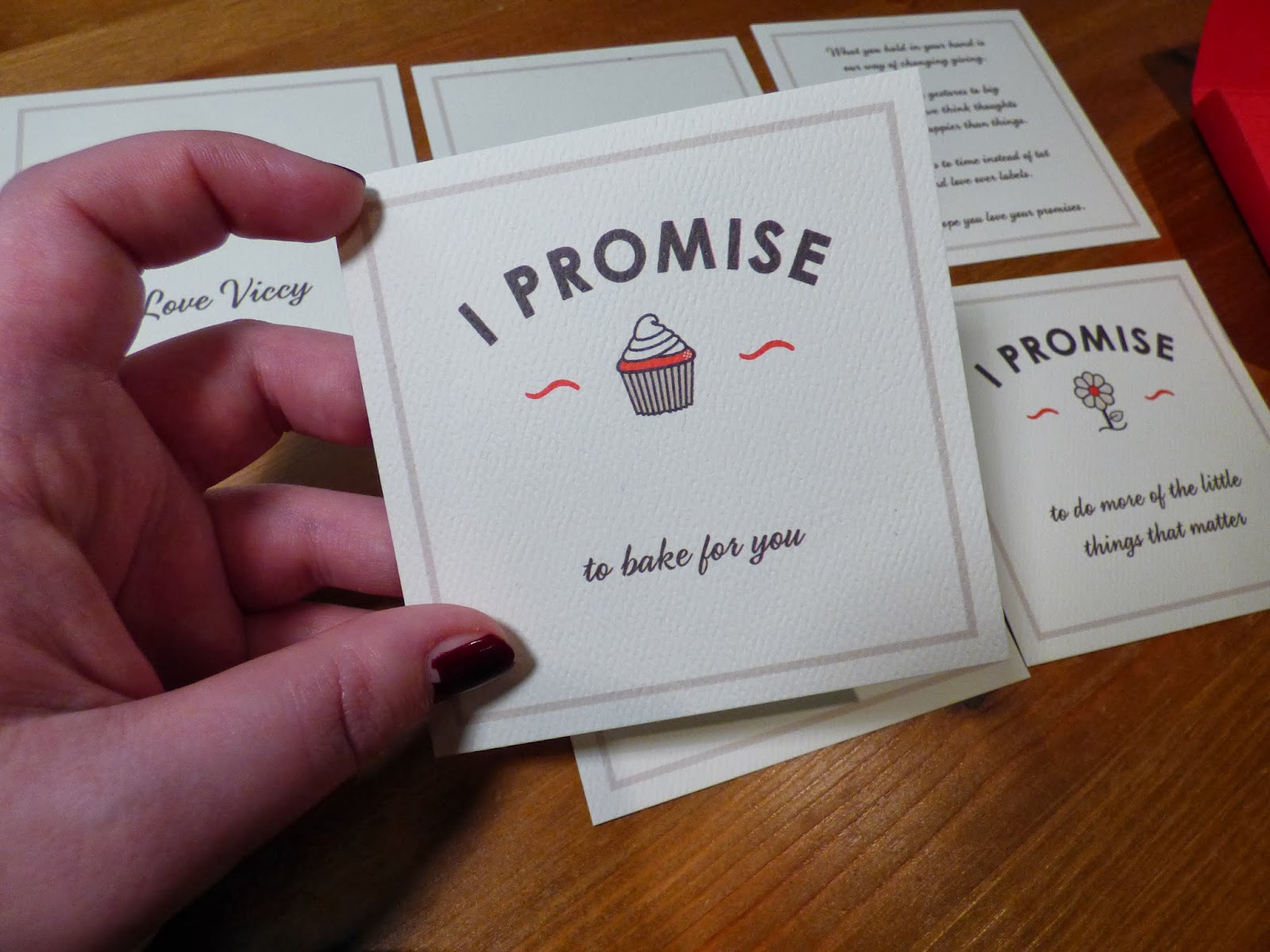 Jelly Rose: I Promise cards REVIEW