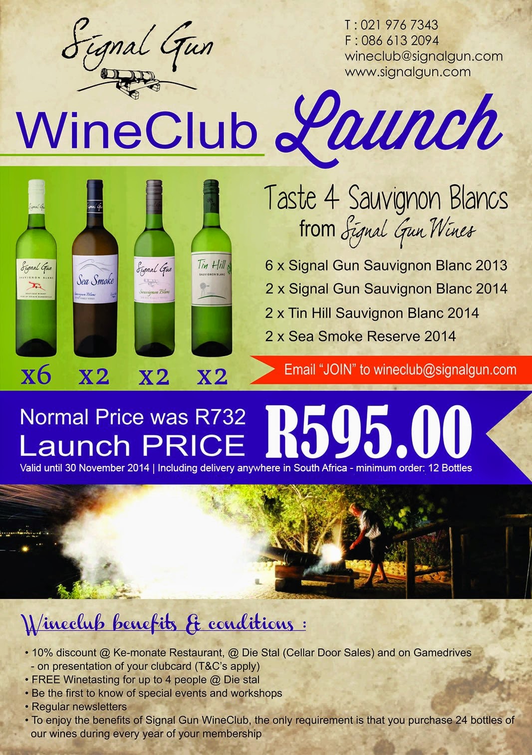 Ke-Monate Restaurant at Signal Gun Wine Farm