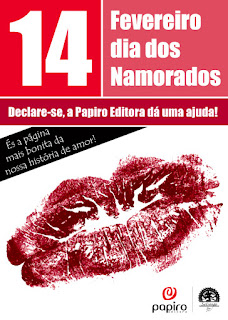 [Papiro Editora]Campanha Dia dos namorados - O Mundo Encantado dos Livros