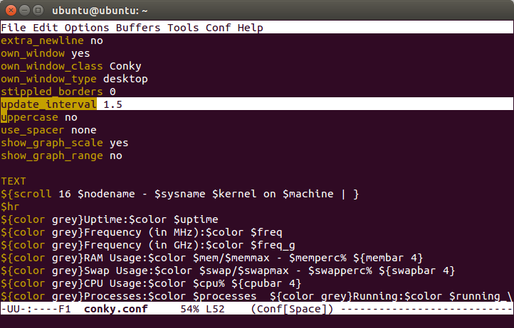 How To Install and Setup Conky in Ubuntu