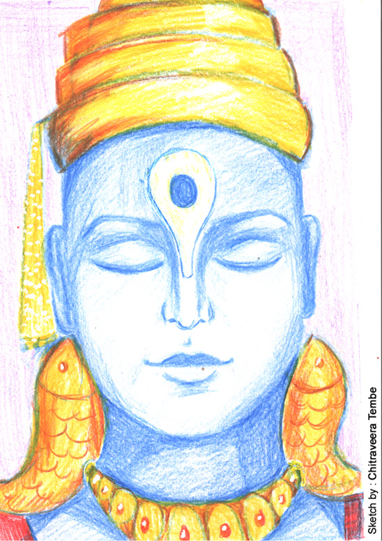 Ekadashi Vitthal Mauli (Sketch by chitraveera tembe)