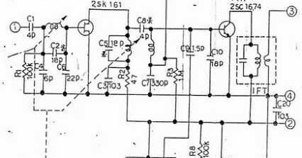 The simple transistor fm radio circuit