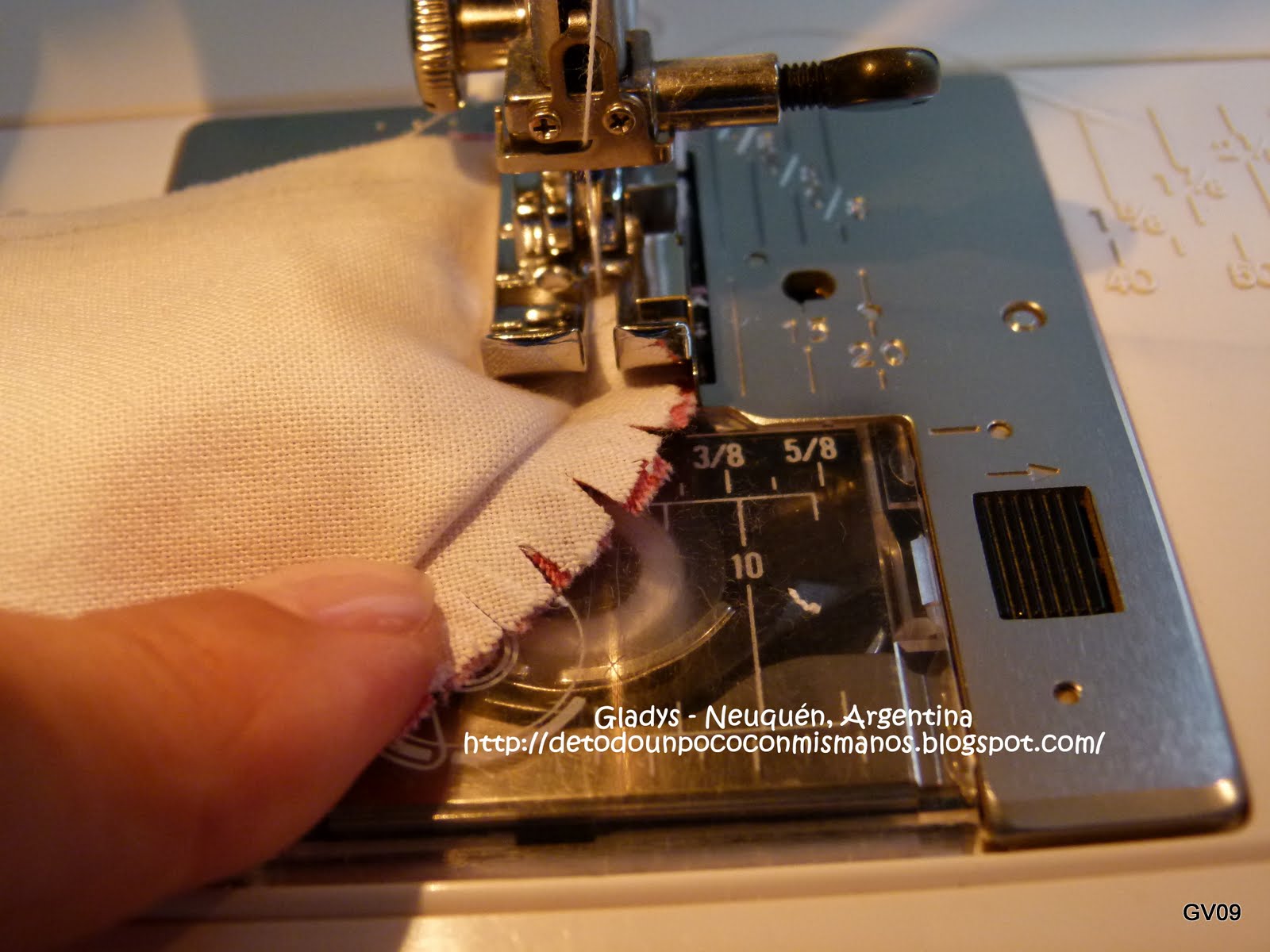 De todo un poco con mis manos: N° 509: Tutorial Costuras Curvas