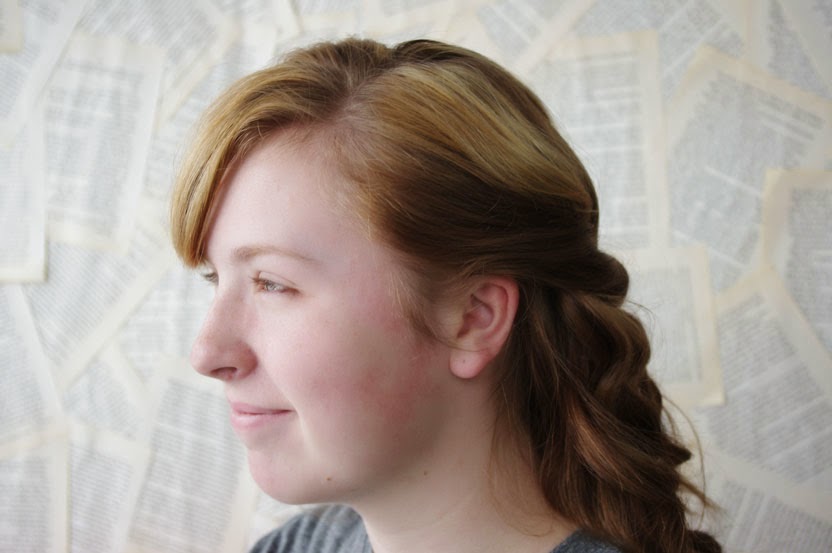 Enchanted Hairstyles: Twisted Pull Back