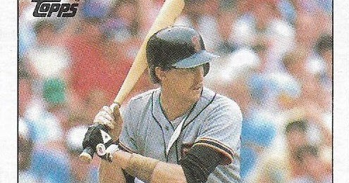 1985 Topps: #772 - Johnnie LeMaster