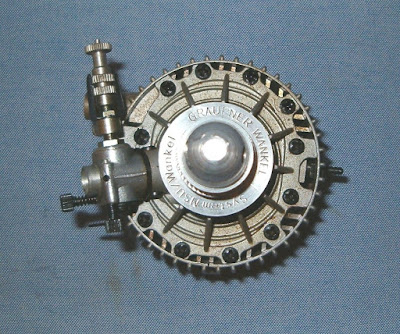 Vintage Model Airplane Engines Running: OS .30 Wankel Rotary Engine