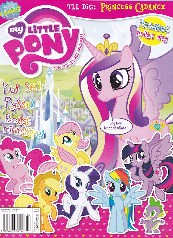 My Little Pony Sweden Magazine 2016 Issue 4 | MLP Merch