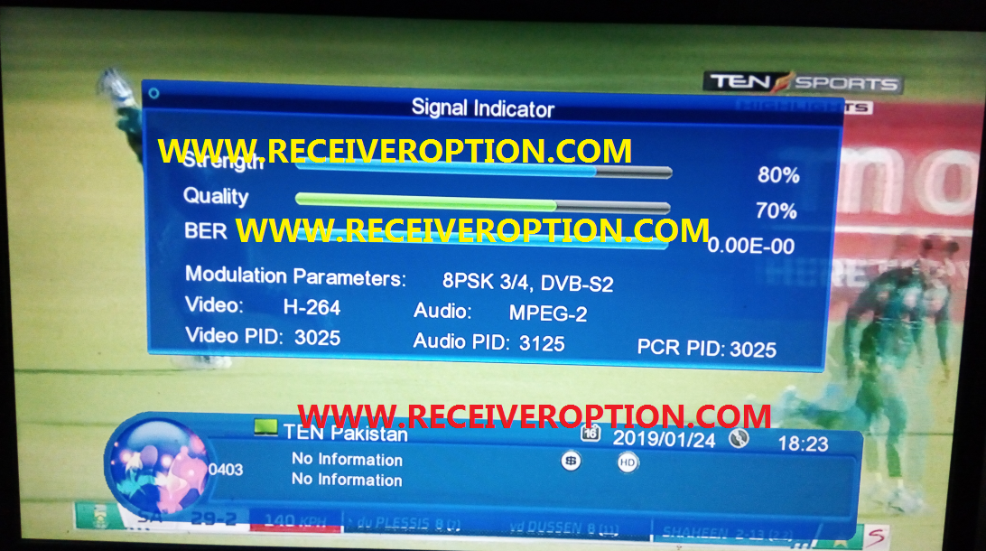 ECHOLINK 2020 HD RECEIVER POWERVU KEY NEW SOFTWARE WITH ORIGINAL REMOTE ...