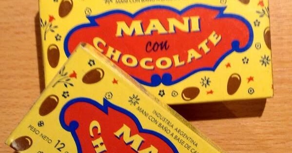 Un clásico: Maní con chocolate