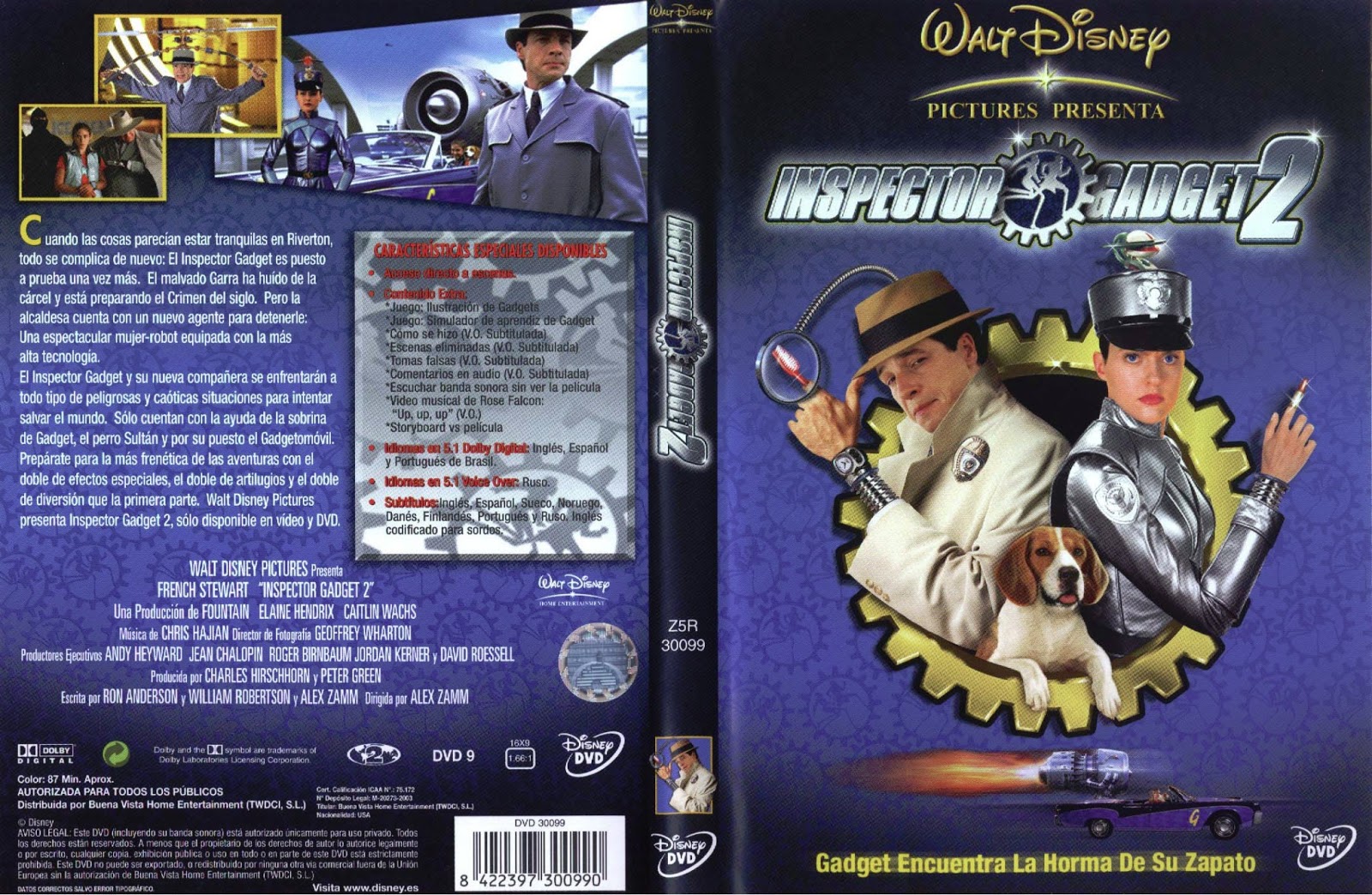 TÓMBOLA DISNEY: Inspector Gadget 2