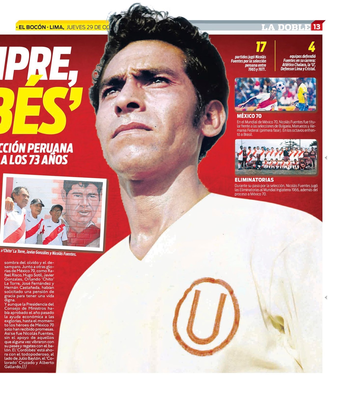 Sector - U - Crema: Hasta siempre Cordobés...