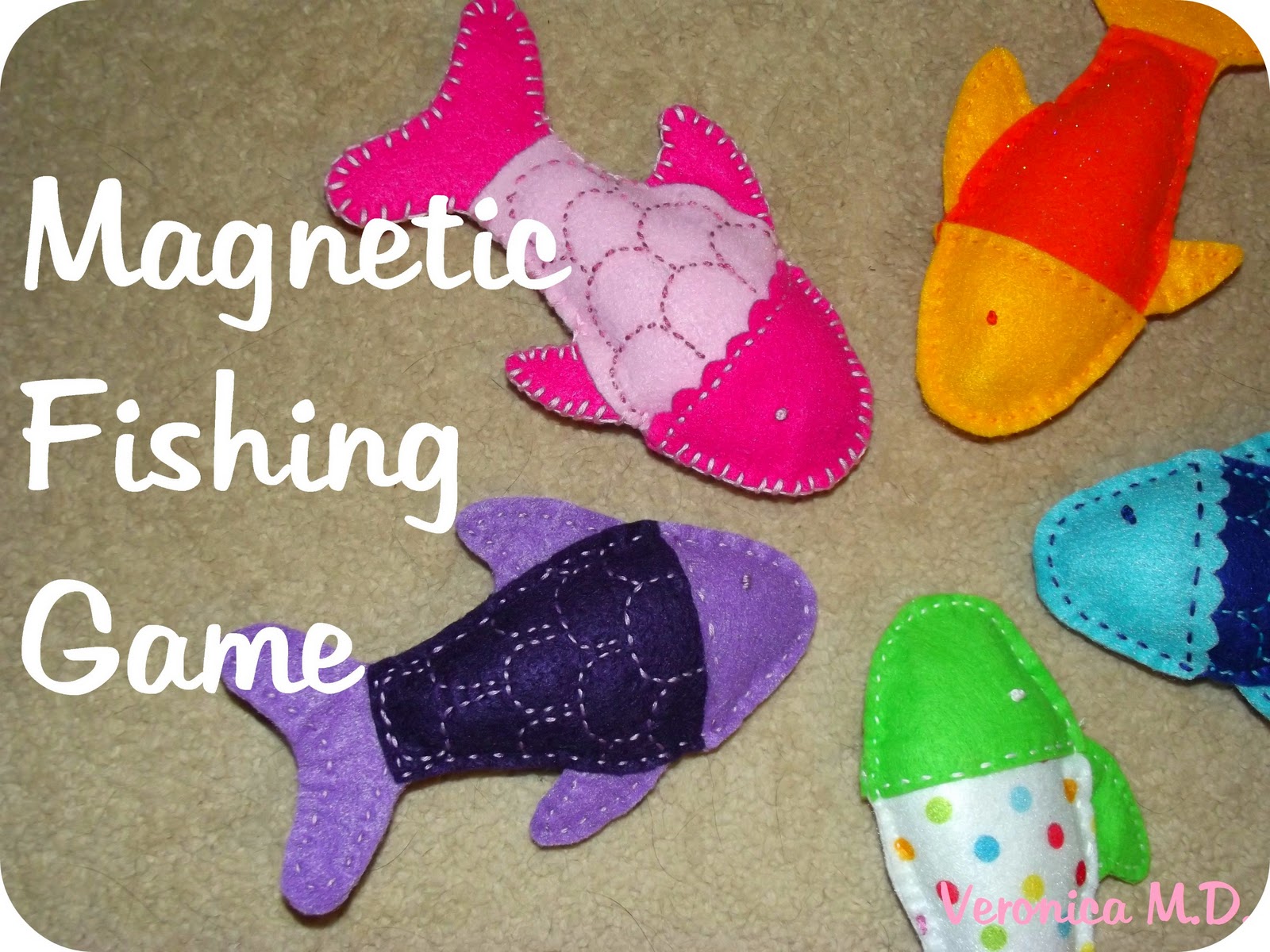 Veronica M.D.: Magnetic Fishing Game {A Tutorial!}
