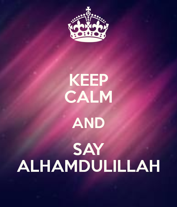 Keep Calm And Believe In Allah