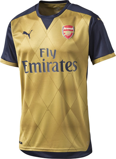Jersey Arsenal Kuning 2015 - Jersey Terlengkap