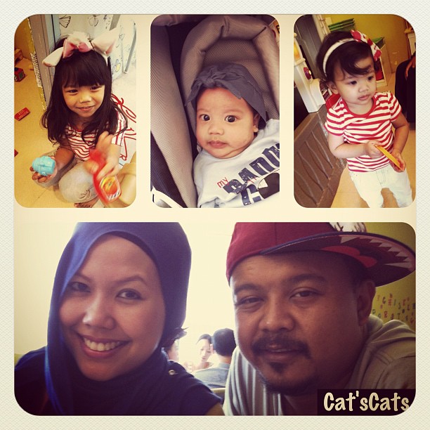 Kechik Itu Comel: Gambar Keluarga Cat Farish