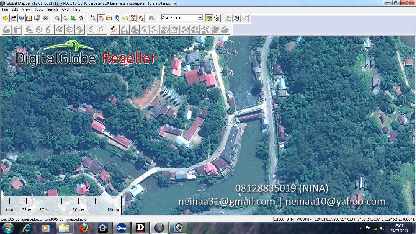 Reseller Quickbird & WorldView-2: Contoh Data Citra Satelit Quickbird