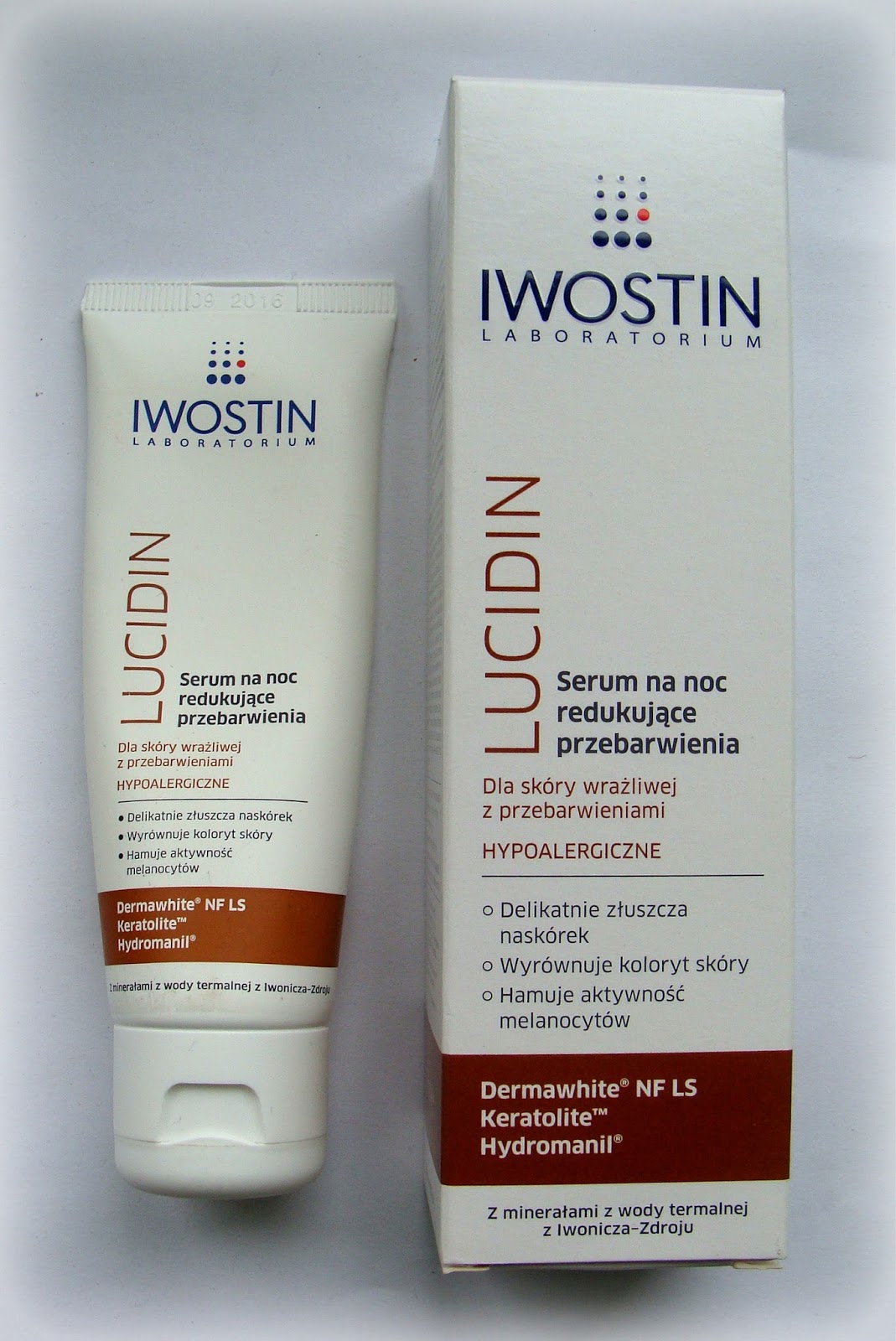Ordinary&Beauty: Iwostin, Lucidin, Serum na noc redukujące ...