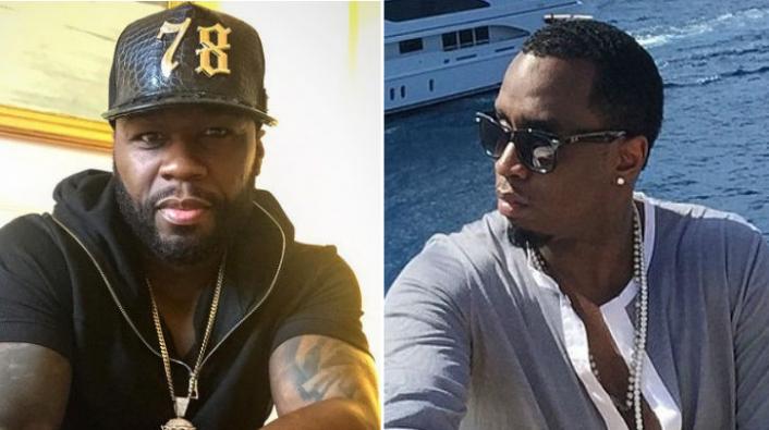 #Thewrapupmagazine: 50 Cent vs P. Diddy