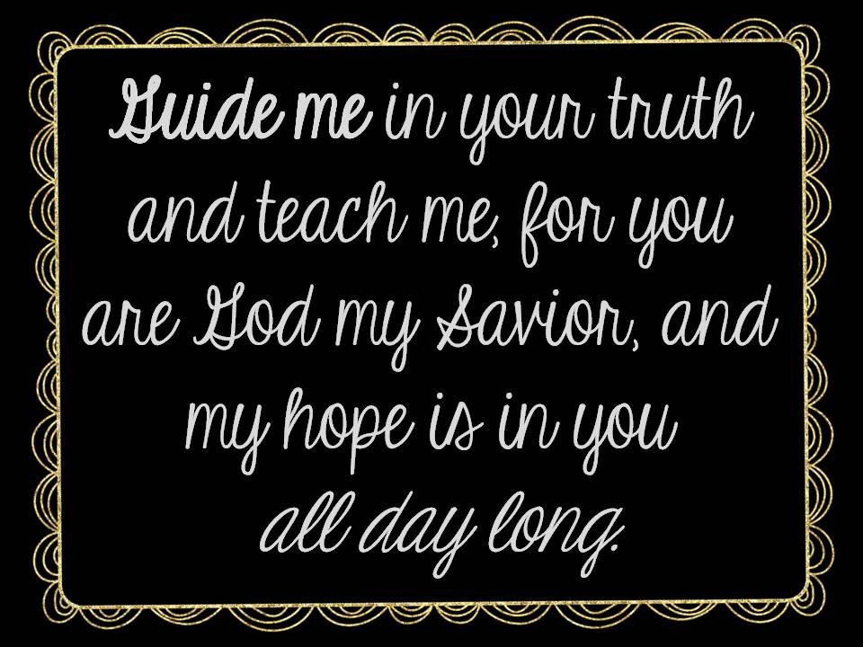 Speech is Heart: Lord, Be My Guide