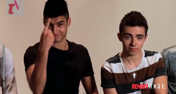 Proud Prisoners: Screencaps: The Wanted The Wanted interviews for Teen ...