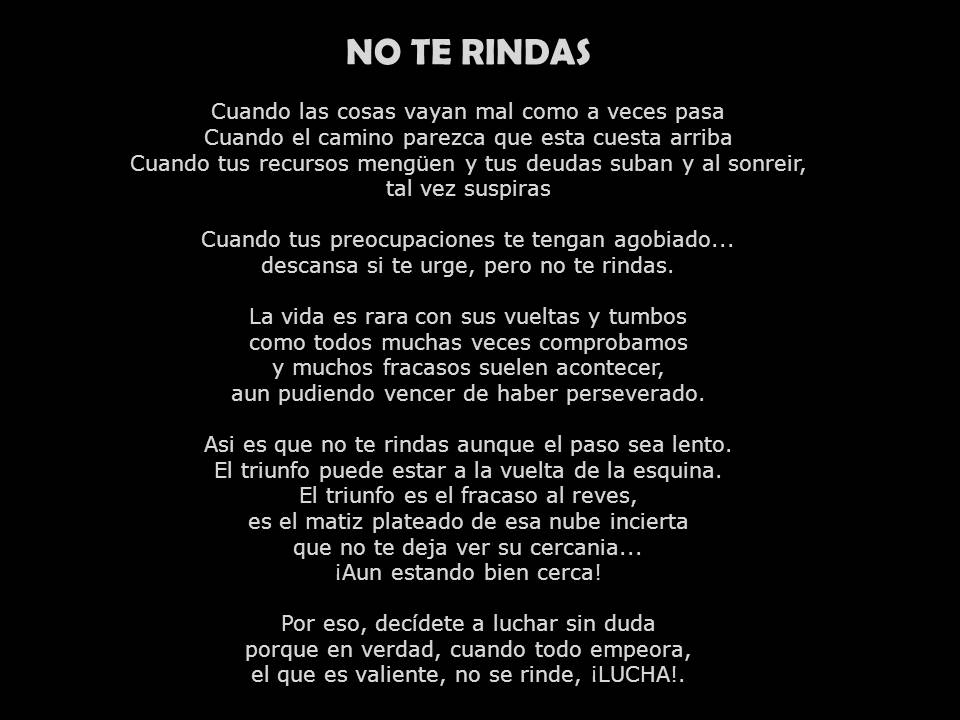 Cecilia en Casa: No te rindas