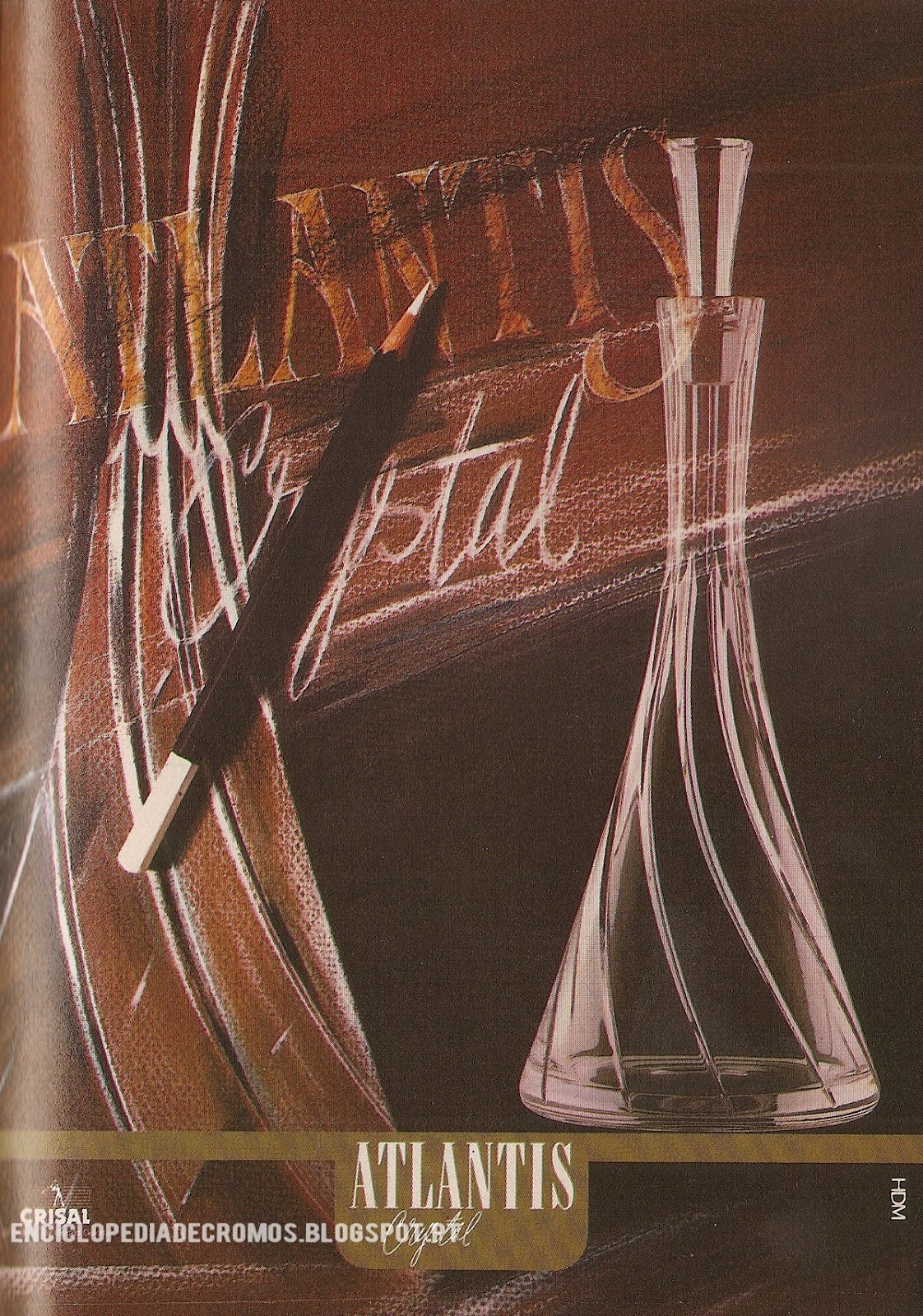 Enciclopédia de Cromos: Atlantis Crystal (1988)