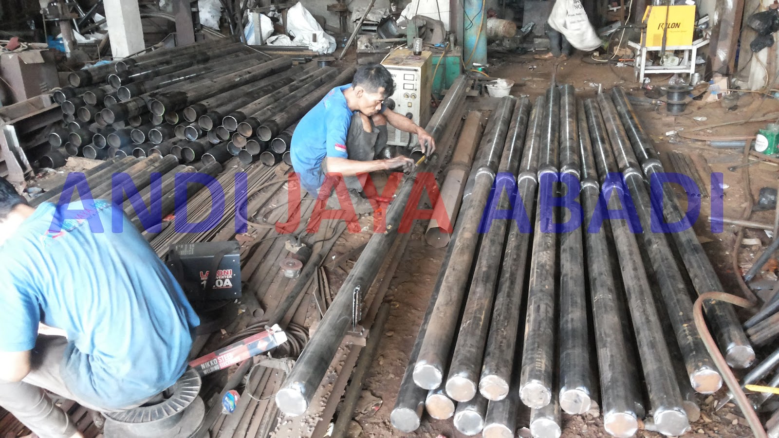 AJA: Proses Produksi Tiang PLN / Listrik & Tiang PJU Bulat