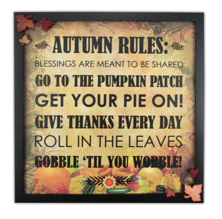 Crafts Direct Blog: Autumn Vinyl Projects.