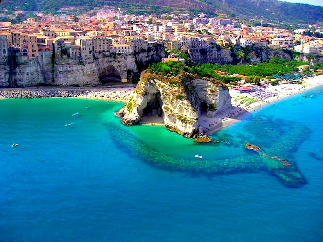 Calabrian Coast in Southern Italy ~ Great Panorama Picture