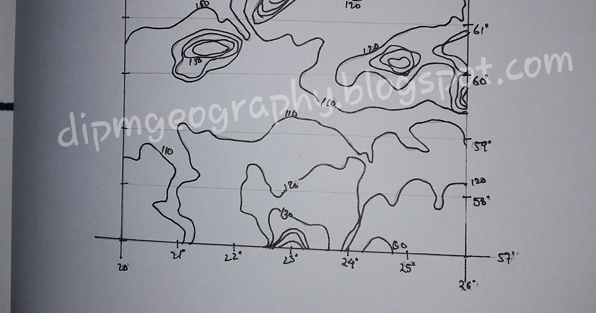 Dipm Geography: 2. Contour Map and Profiles Making