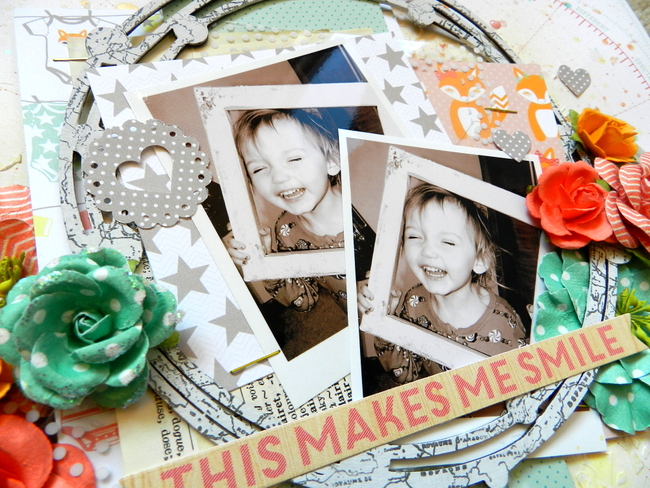 Blue Fern Studios: A Layout, Handmade Embellishments, & Mini Album Covers!