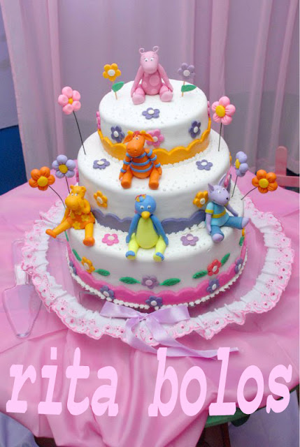 Rita Bolos Arte: Bolo Back Yard gans