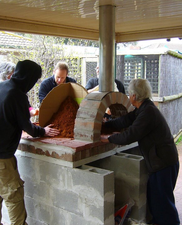 Clay Oven First Layer - The Greening of Gavin