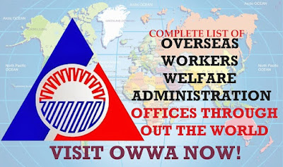 Complete List of OWWA Offices Through out the World - Visit Them Now ...