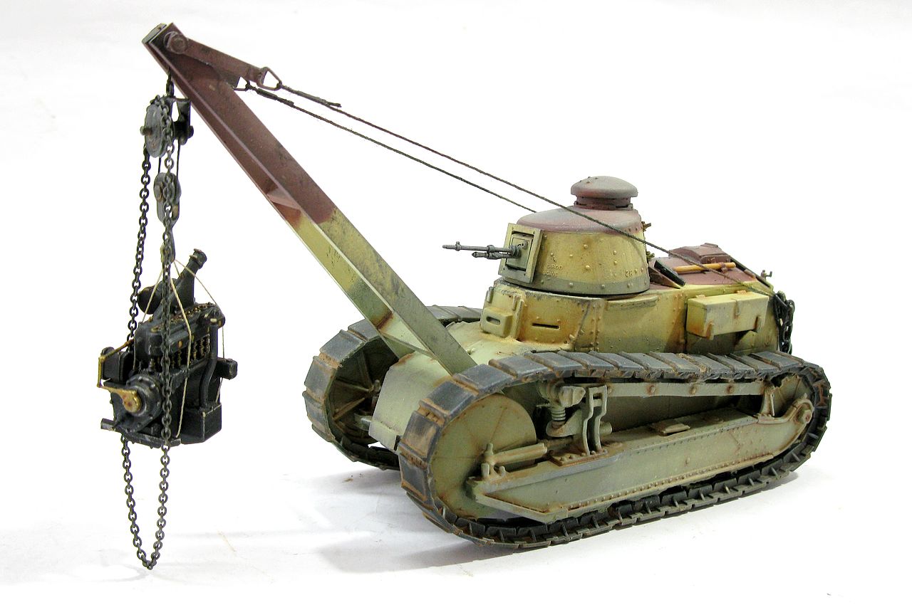 Panzerserra Bunker- Military Scale Models in 1/35 scale: Renault FT 17 ...