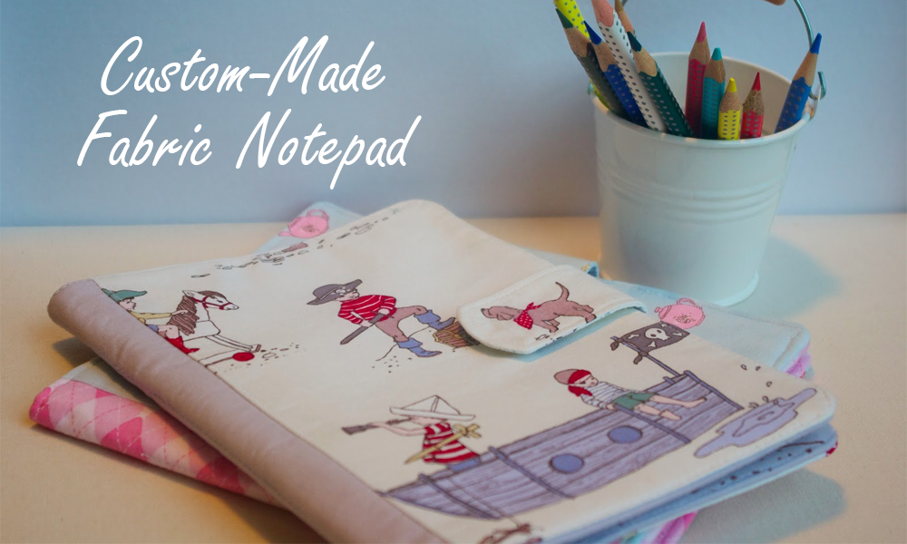 Custom-Made Fabric Notepad
