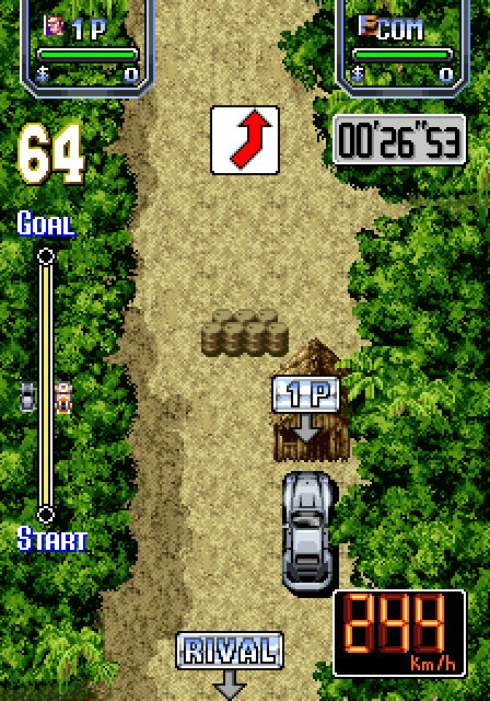 VGJUNK: LETHAL CRASH RACE (ARCADE)