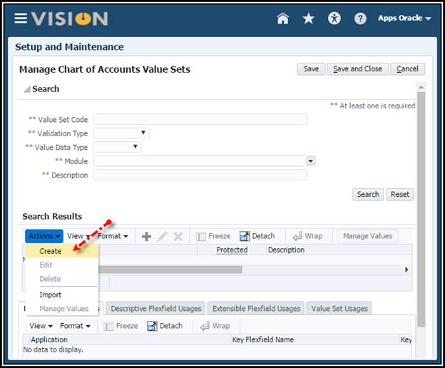 Oracle Applications Oracle Fusion General Ledger Setup Steps Training
