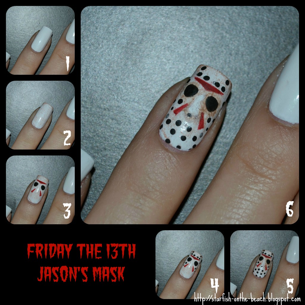 Starfish on the Beach: Halloween Tutorials --- Friday the 13th