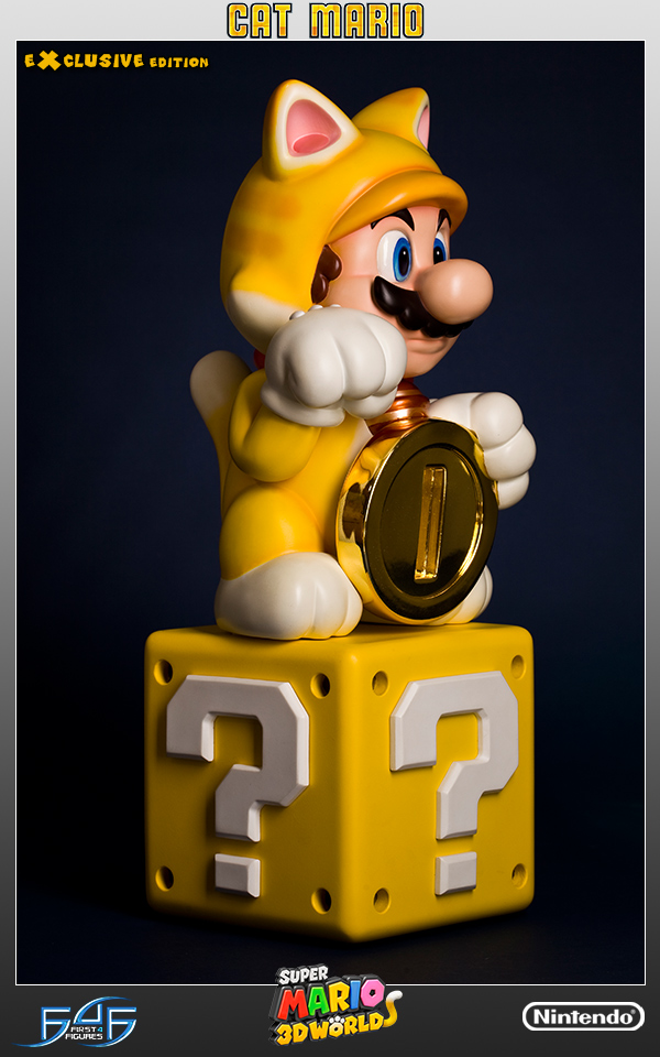 Super Mario 3D World - Cat Mario (First 4 Figures)