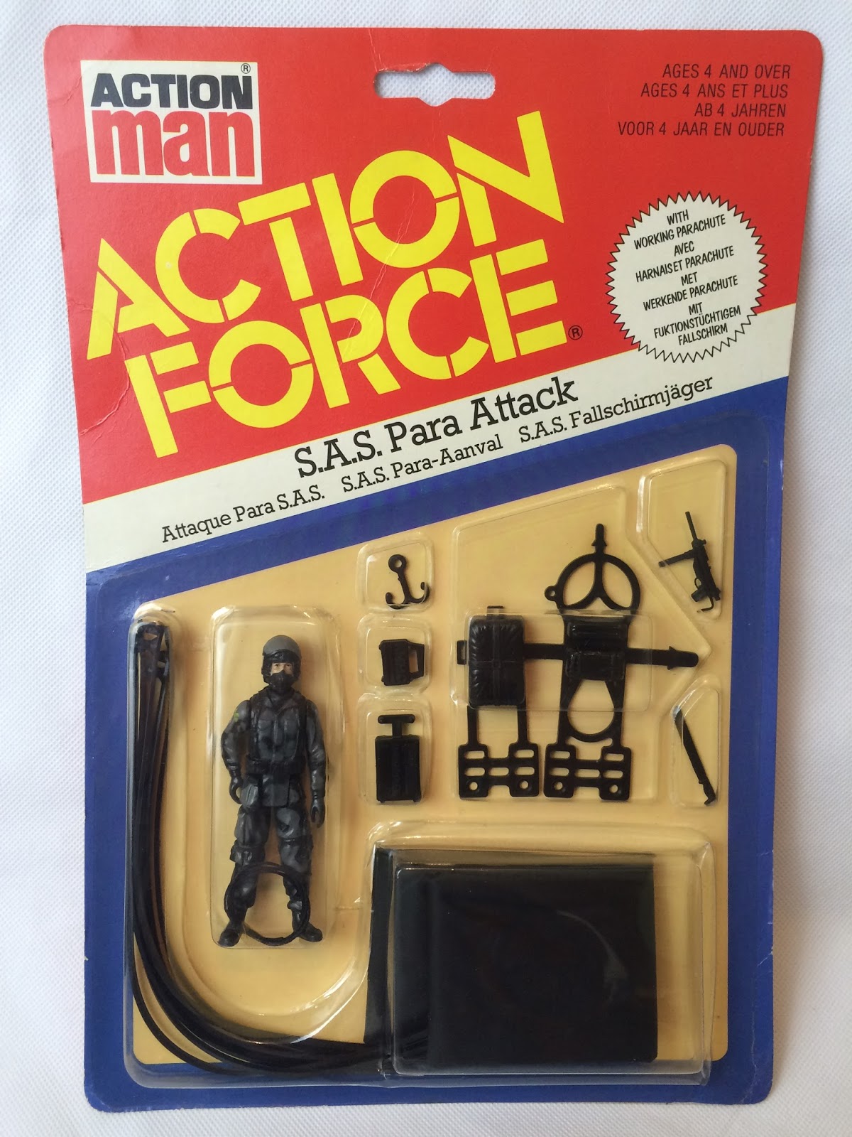 Palitoy Action Force Toy Collector: SAS Para Attack