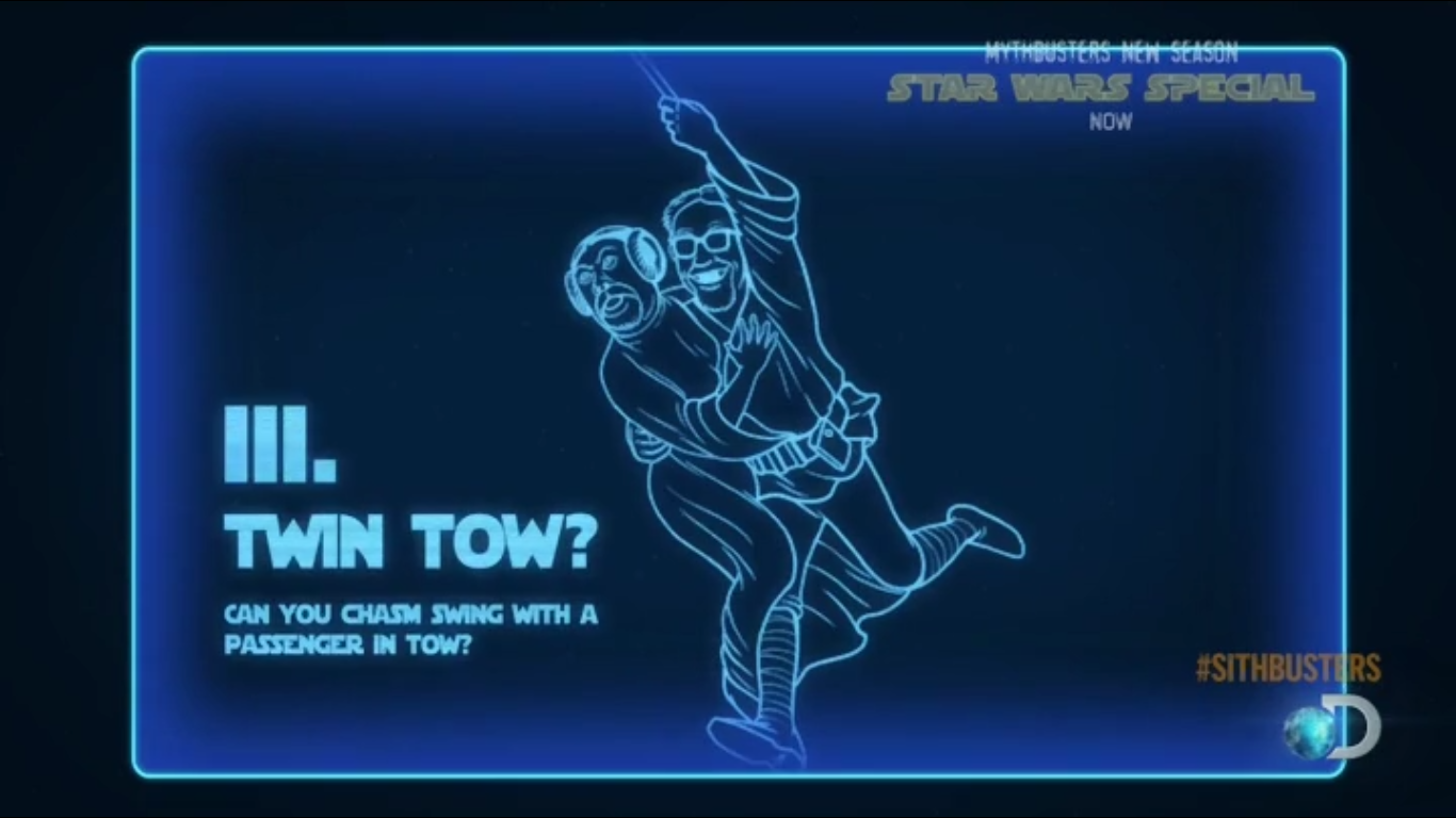 Mythbusters Star Wars Special | The Star Wars Underworld