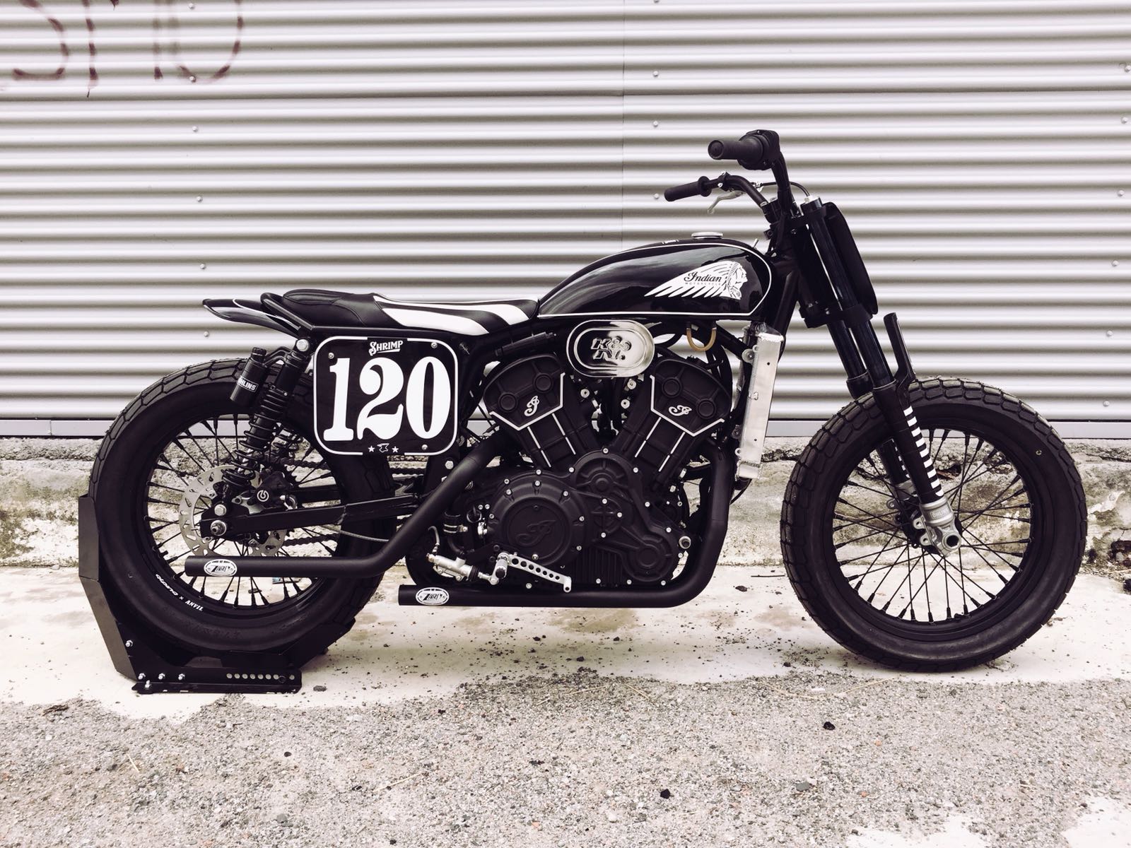 Indian Shrimp | Anvil Motorcycle - RocketGarage - Cafe Racer Magazine