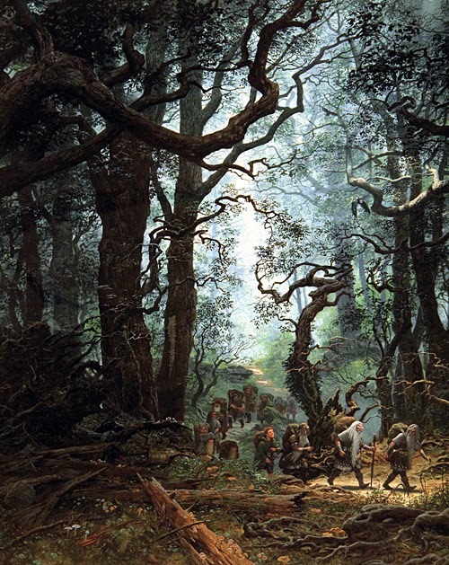 El viaje de Füjur: Ilustraciones: La Tierra Media