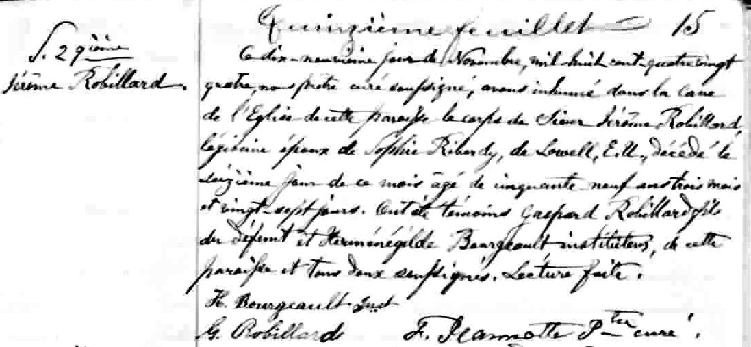 Call Me-shell: Famille Robillard