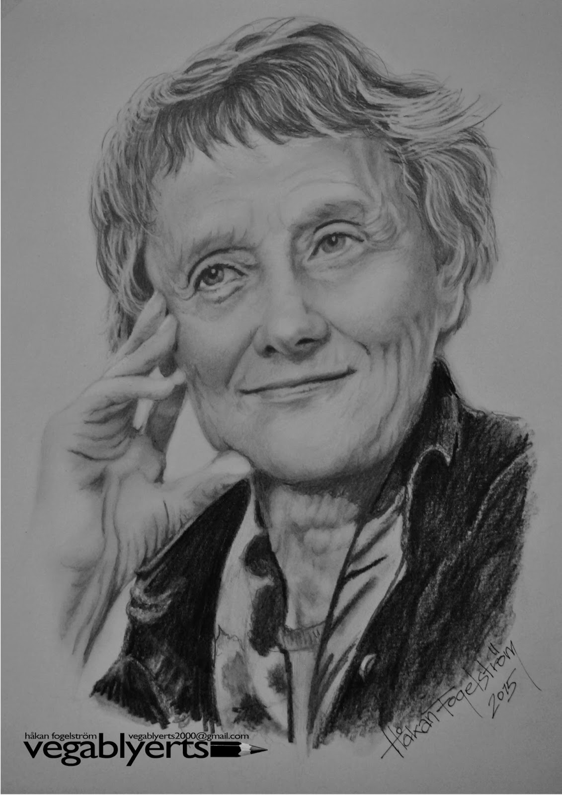 vegateckningar: Astrid Lindgren...