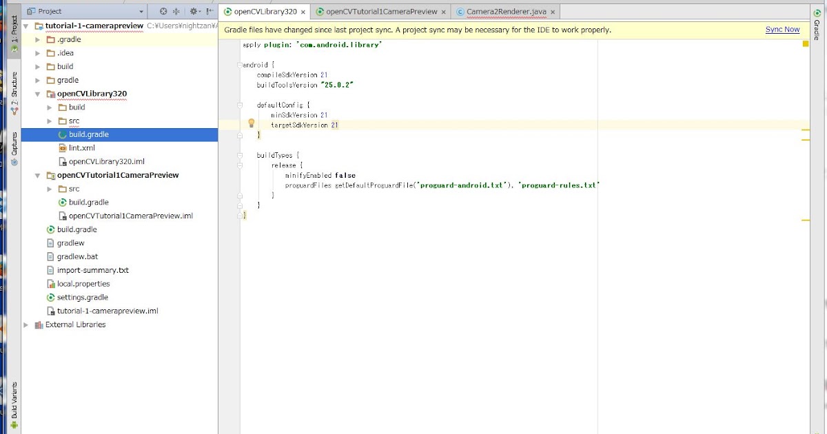 105AI研究所: Android StudioにOpenCVをインストール