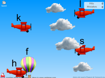 Vedoque. Free educational games.(English version): New game: Airplane ...